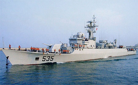 [중국 해군] 프리게이트 함 - 053H2식 지앙후-III급 (Jianghu-III Class) : 네이버 블로그