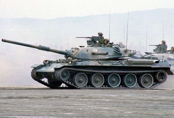육상자위대. 기갑 장비 - 74식 전차 (Type 74 Main Battle Tank,74式戰車 ) : 네이버 블로그