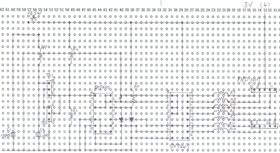 전자주사위 패턴도 (IC7490, IC7447, FND507 사용) : 네이버 블로그