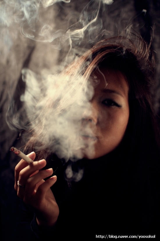 smoking girl : 네이버 블로그