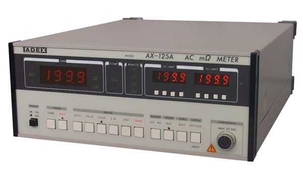 ADEX / AX-125A / Digital MILLI OHM Meter : 네이버 블로그