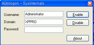 [4Windows]Autologon.exe - 자동로그인 : 네이버 블로그