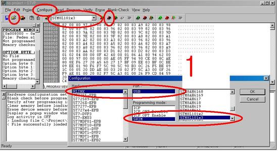 ST visual Programmer(STVP)를 사용하여 STM8L 다운로드 하기. : 네이버 블로그