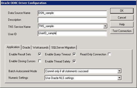 Oracle client의 upgrade에 맞춰서 ODBC정보의 update : 네이버 블로그