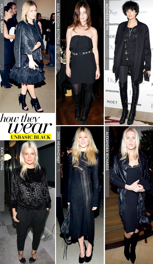 [스타일 팁] Unbasic Black_ 빅토리아 트라이아나(Victoria Traina), Julia Restoin ...