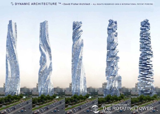 건축계의 허경영_The Rotating Tower in Dubai : 네이버 블로그