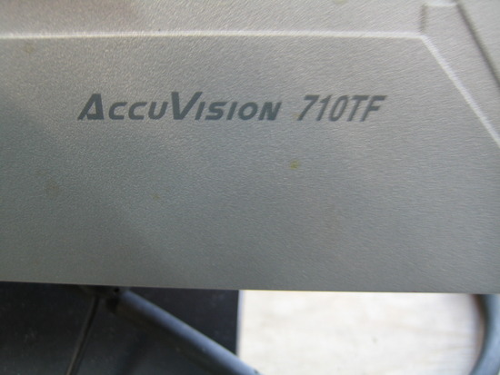 AccuVision 710TF 전원불 증상 : 네이버 블로그