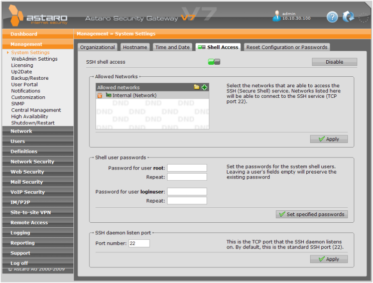 [Astaro/UTM/Firewall] Astaro Security Gateway 기본설정 및 Interface 설정 : 네이버 블로그