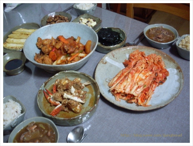 오늘 저녁 한상차림입니다~/내가 만든 도자기 : 네이버 블로그