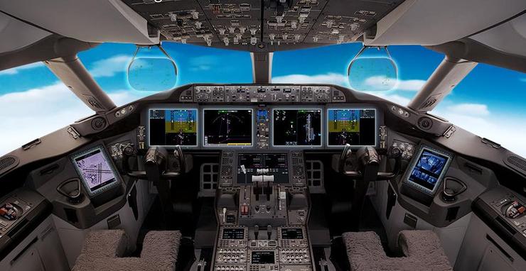 B787 드림라이너의 조종석 기본 옵션 3가지: HUD, EFB, e-Checklist : 네이버 블로그