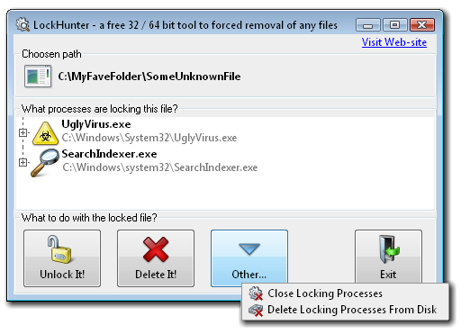 강제삭제/삭제되지않는파일삭제 "LockHunter" : 네이버 블로그