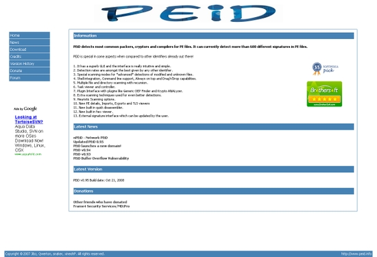 PackigStone PEiD Plugin : 네이버 블로그