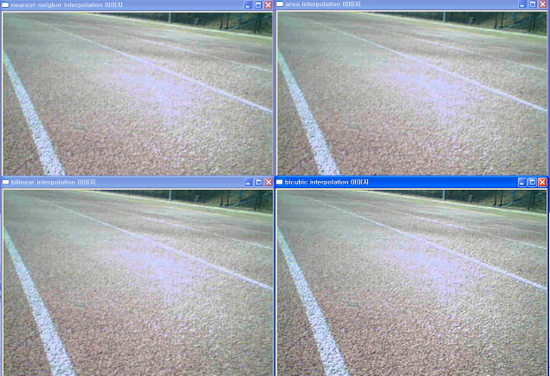 OpenCV를 이용한 이미지 cvResize (보간, 확대, 축소) : 네이버 블로그