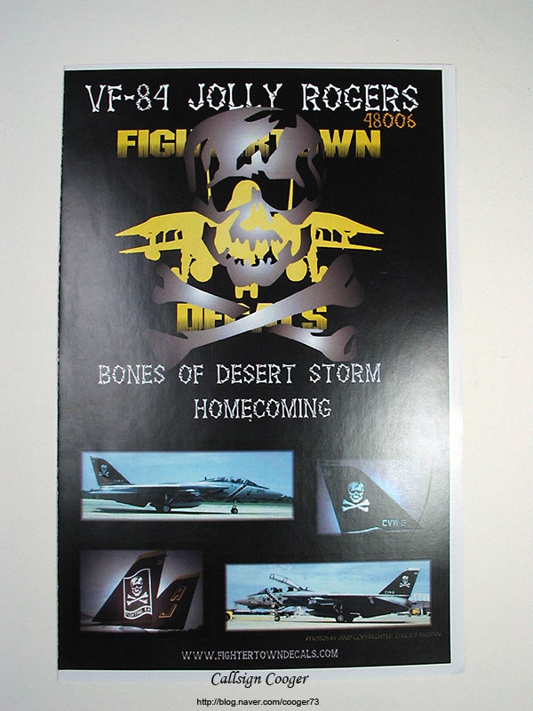 [Fightertown Decals] 1/48 VF-84 Jolly Rogers - Bone of Desert Storm ...
