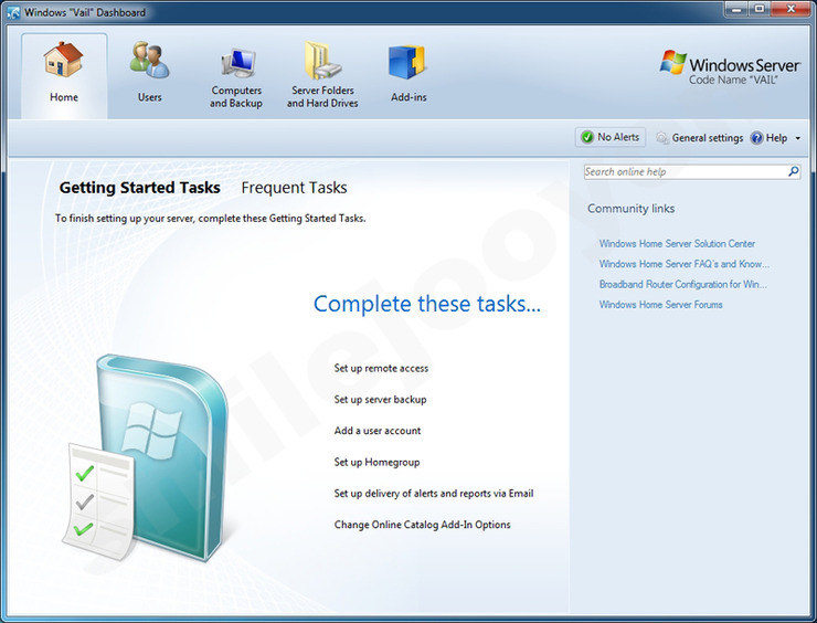 [Code Name "Vail"] Microsoft Windows Home Server 2010 Build 7360 ...