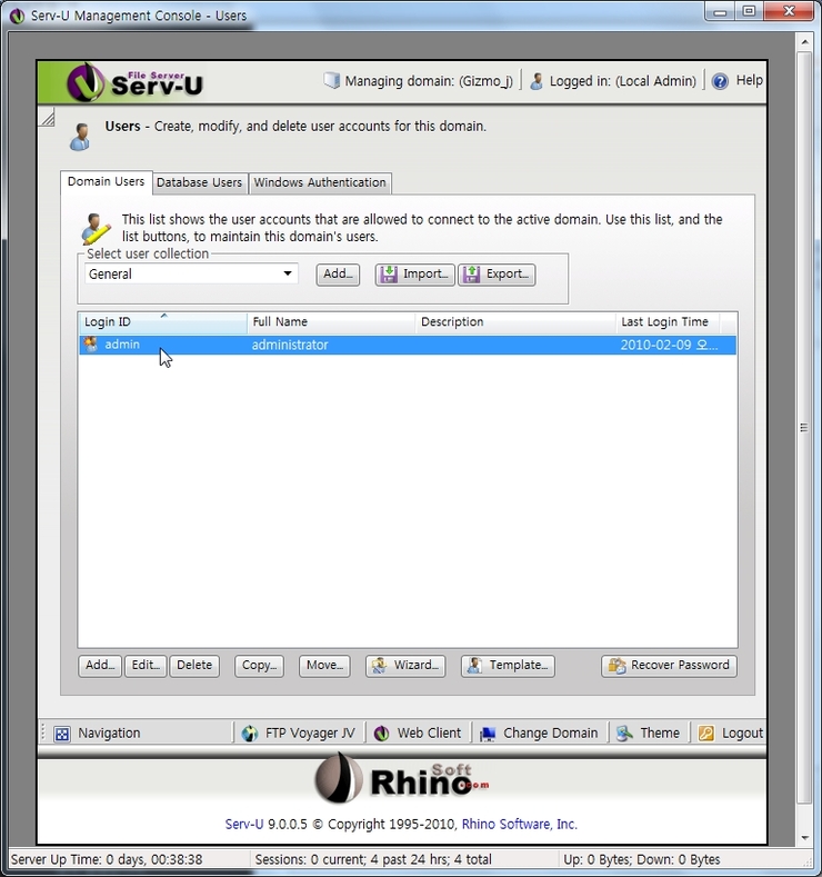 [Serv-u]Serv-u 9.x 버전 가상디렉토리 설정(다중 상이한 폴더 공유하기) : 네이버 블로그