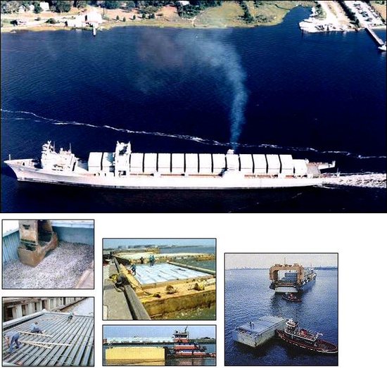 선박의 종류 - LASH(Lighter Aboard Ship) : 네이버 블로그