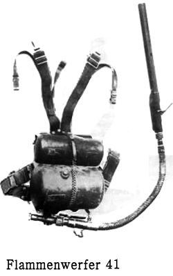 독일군 '플라멘베르퍼 41, 42' 주력 화염방사기 : 네이버 블로그
