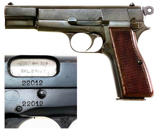 독일군이 더 많이쓴 권총 - 벨기에 '브라우닝 FN 하이파워 M1935' 자동권총 ; 독일군 준제식 : 네이버 블로그