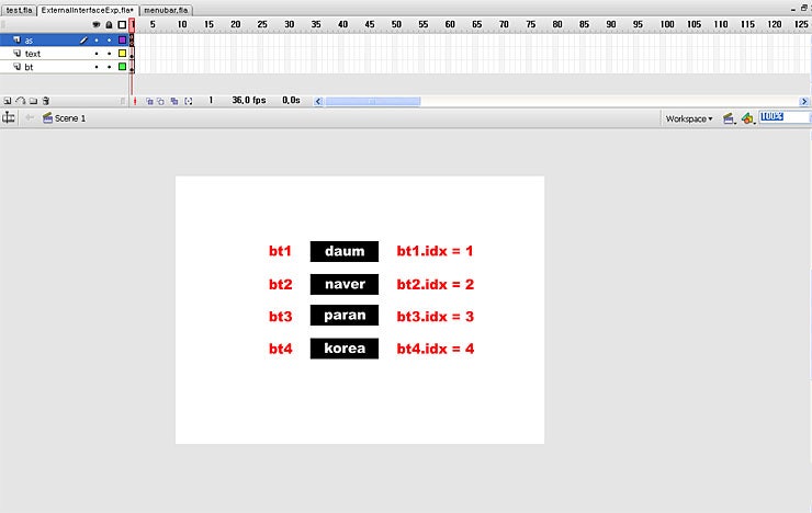 ExternalInterface로 자바스크립트 호출 하기 : 네이버 블로그