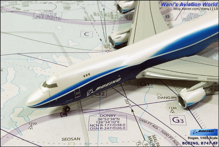 1:400 Hogan, Boeing B747-8F House Livery : 네이버 블로그