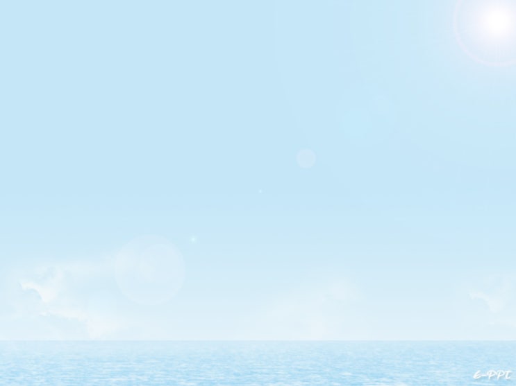 [자작] PPT 배경-하늘과 바다 : 네이버 블로그