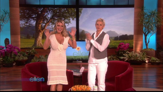 제시카 심슨 엘렌쇼 출연 Jessica Simpson at “The Ellen Show” : 네이버 블로그