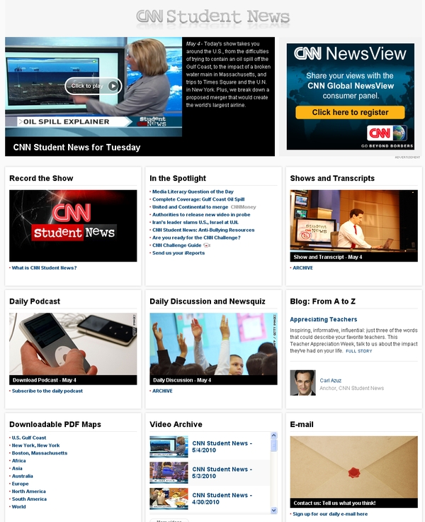 CNN 공부방법 - CNN Students 뉴스 공부방법 : 네이버 블로그