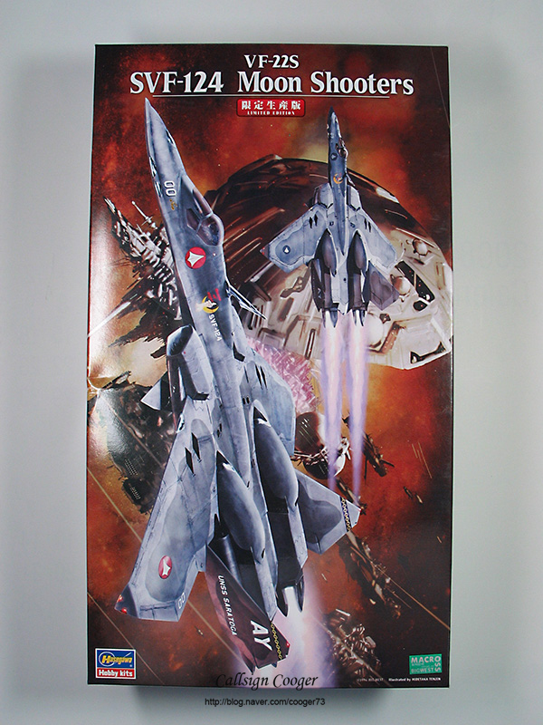[Hasegawa] 1/72 VF-22S SVF-124 Moon Shooters (하세가와 마크로스 플러스 Macross ...