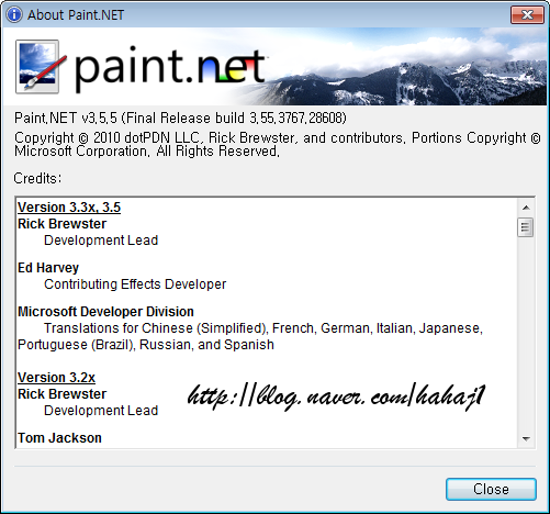 Paint.NET v3.5.5 설치 방법 및 한국어 적용 방법 : 네이버 블로그