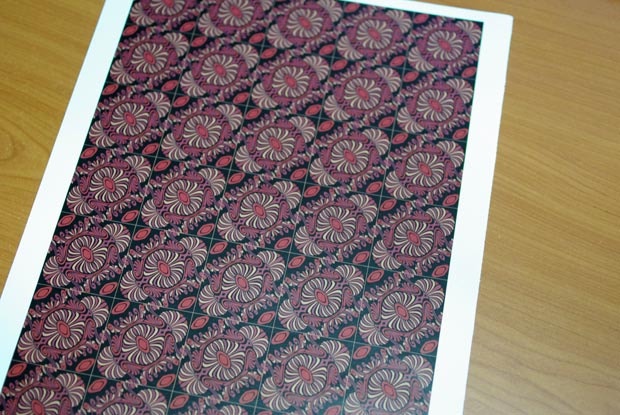 티백 폴딩으로 간단 액자작업하기 : 네이버 블로그