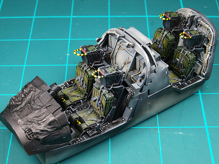 [Kinetic 1/48] EA-6B Prowler - Cockpit : 네이버 블로그