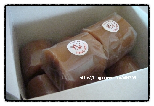 [선물]아빠생신 떡케익과 떡..그리고 양갱선물(팥앙금쑥떡케익,콩고물양갱,모듬백이떡) : 네이버 블로그