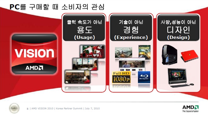 AMD VISION 2010 Partner Summit : 네이버 블로그