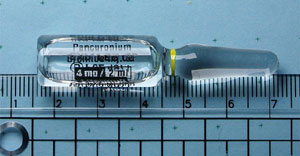 근이완제 - Pancuronium : 네이버 블로그