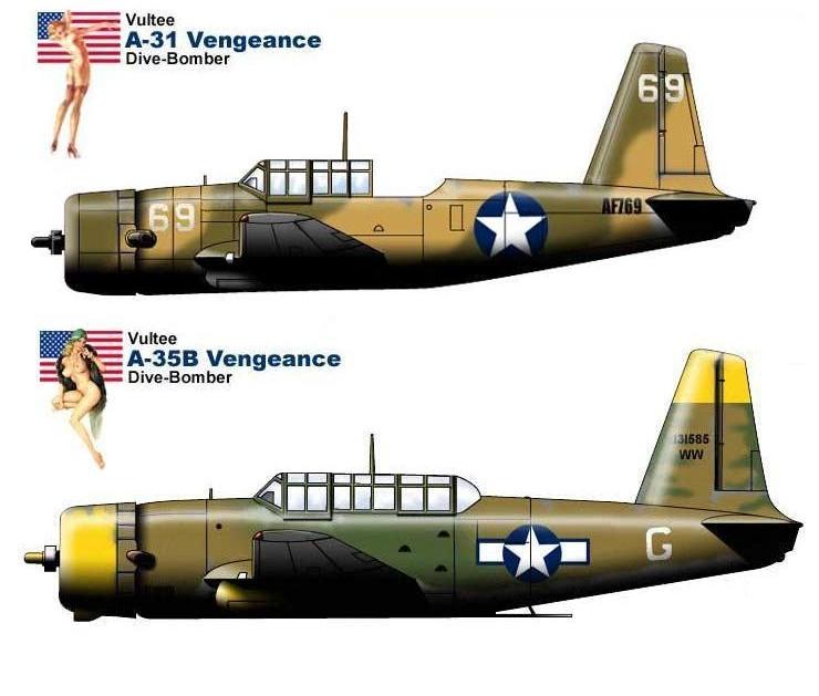 렌드리스용 급강하 폭격기 : Vultee A-31Vengeance : 네이버 블로그