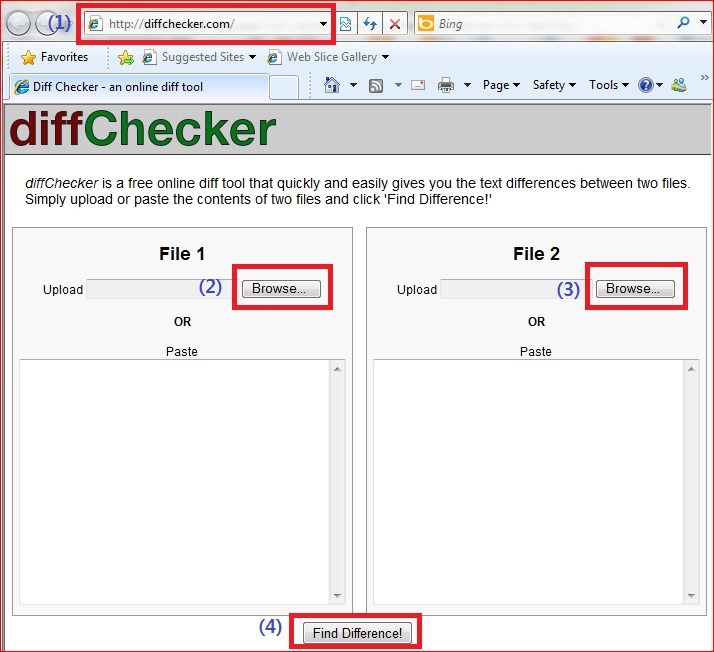 DiffChecker: 파일(File) 비교 온라인 웹 서비스 : 네이버 블로그