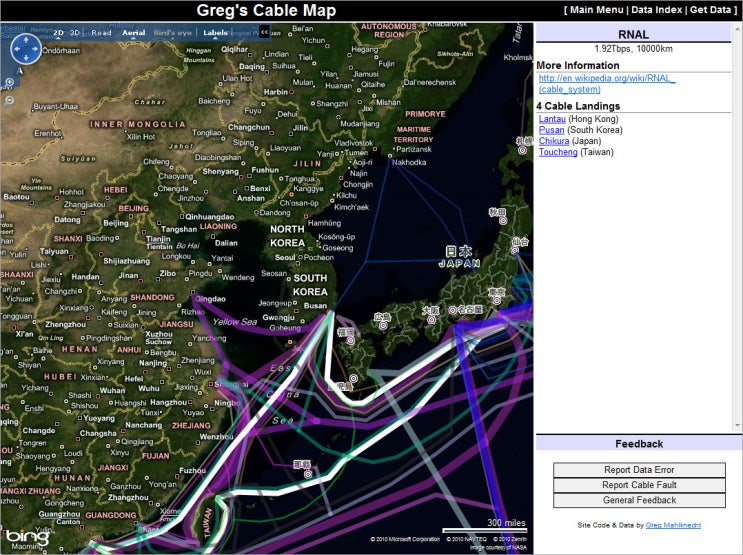 [네트워크] 해저 통신케이블 맵(Undersea Cable Map) : 네이버 블로그