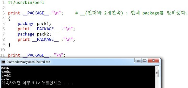 [perl] package : 네이버 블로그