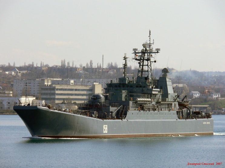 러시아해군 Project 775 'Ropucha-I' 급 상륙함 : 네이버 블로그