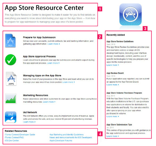 앱 등록 준비1 _ The App Store Resource Center : 네이버 블로그