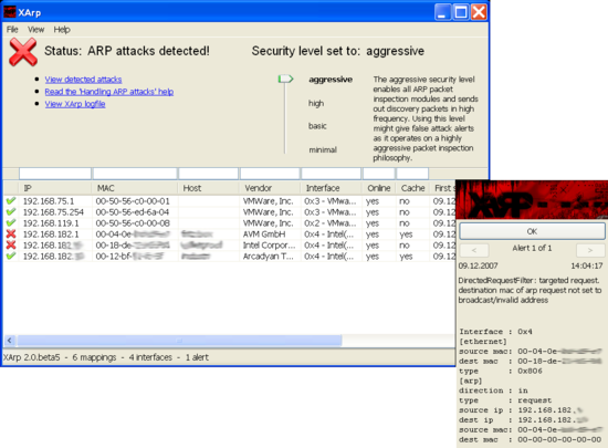 [xArp] 네트워크 내의 ARP Spoofing 공격 여부를 탐지 : 네이버 블로그