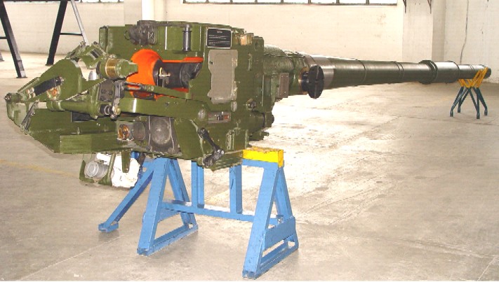 125mm 활강 전차포(125mm Smoothbore Gun. 125mm 滑降 戰車砲) 사진. : 네이버 블로그