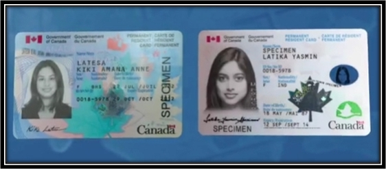 [캐나다 이민]새로운 영주권 카드(PR Card)-New Canadian Permanent Resident Card : 네이버 블로그