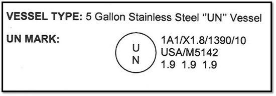 UN Number (UN CODE) 및 UN 용기란? : 네이버 블로그