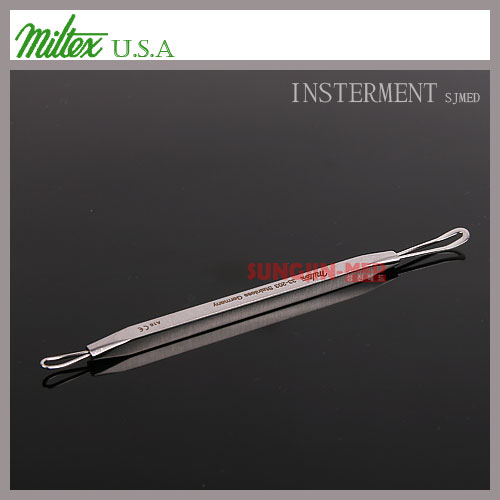 (Miltex)여드름기10.2cm (Comedone extractor)33-203 : 네이버 블로그