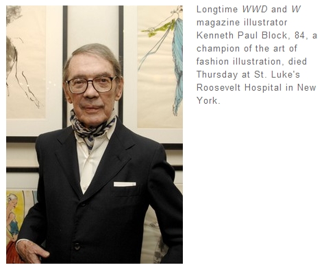 패션일러스트의 부활을 유도 했던 "Kenneth Paul Block"의 작품소개 : 네이버 블로그