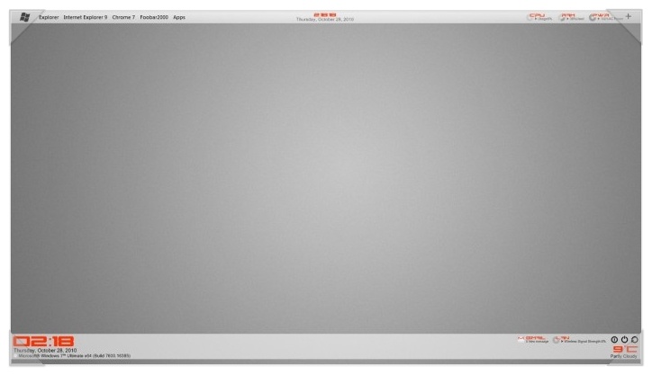 Windows 7용 Snow Leopard 스타일의 테마 : 네이버 블로그