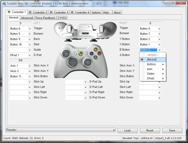 [PC] XBOX 360 Controller Emulator - 모든 PC 조이패드를 Xbox360으로! (+ 조이트론 사이복스 xinput 세팅) : 네이버 블로그
