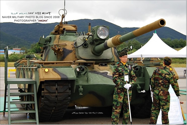 패튼의 전설은 아직 살아있다.. M48A5K : 네이버 블로그